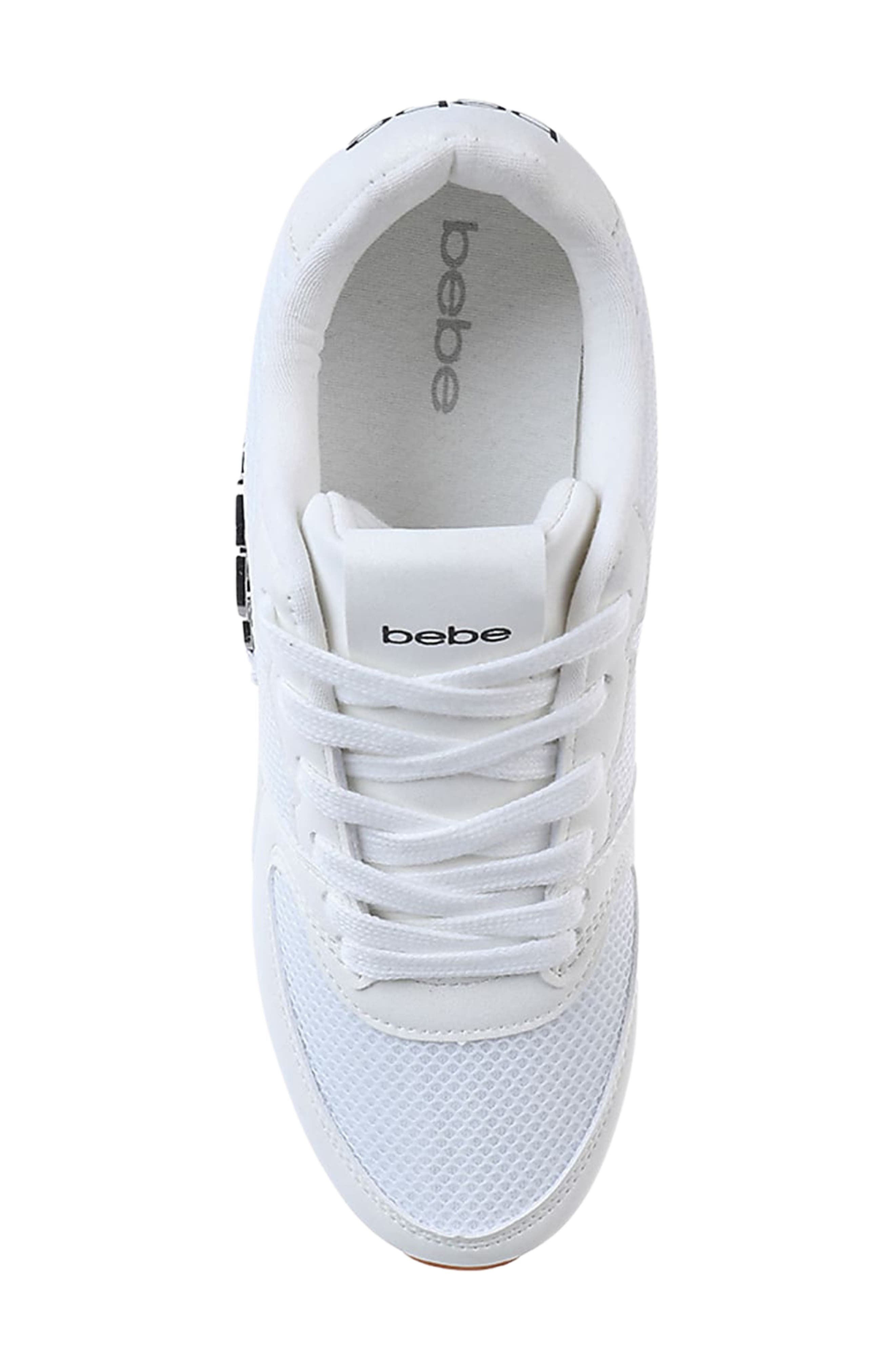 bebe Mixed Media Jogger Sneaker (Women) | Nordstromrack