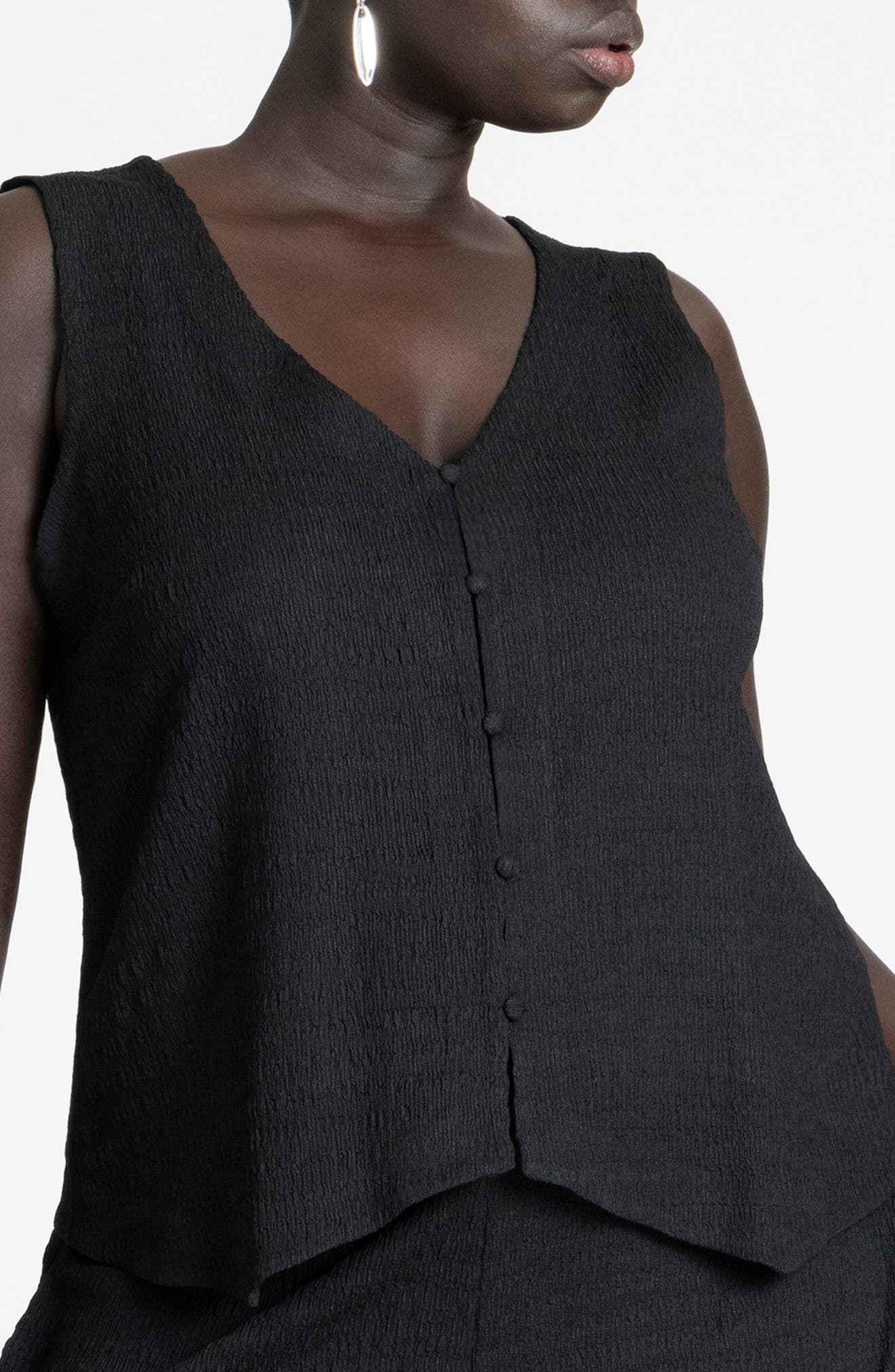 ELOQUII Textured Vest | Nordstromrack