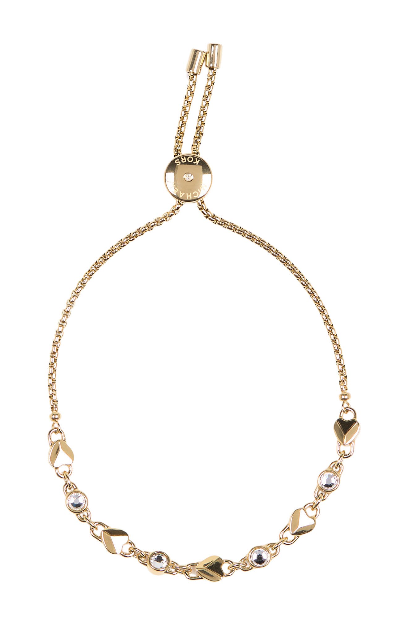 MICHAEL Michael Kors Women's 2-Hand Quartz Bracelet Watch & Heart Link ...