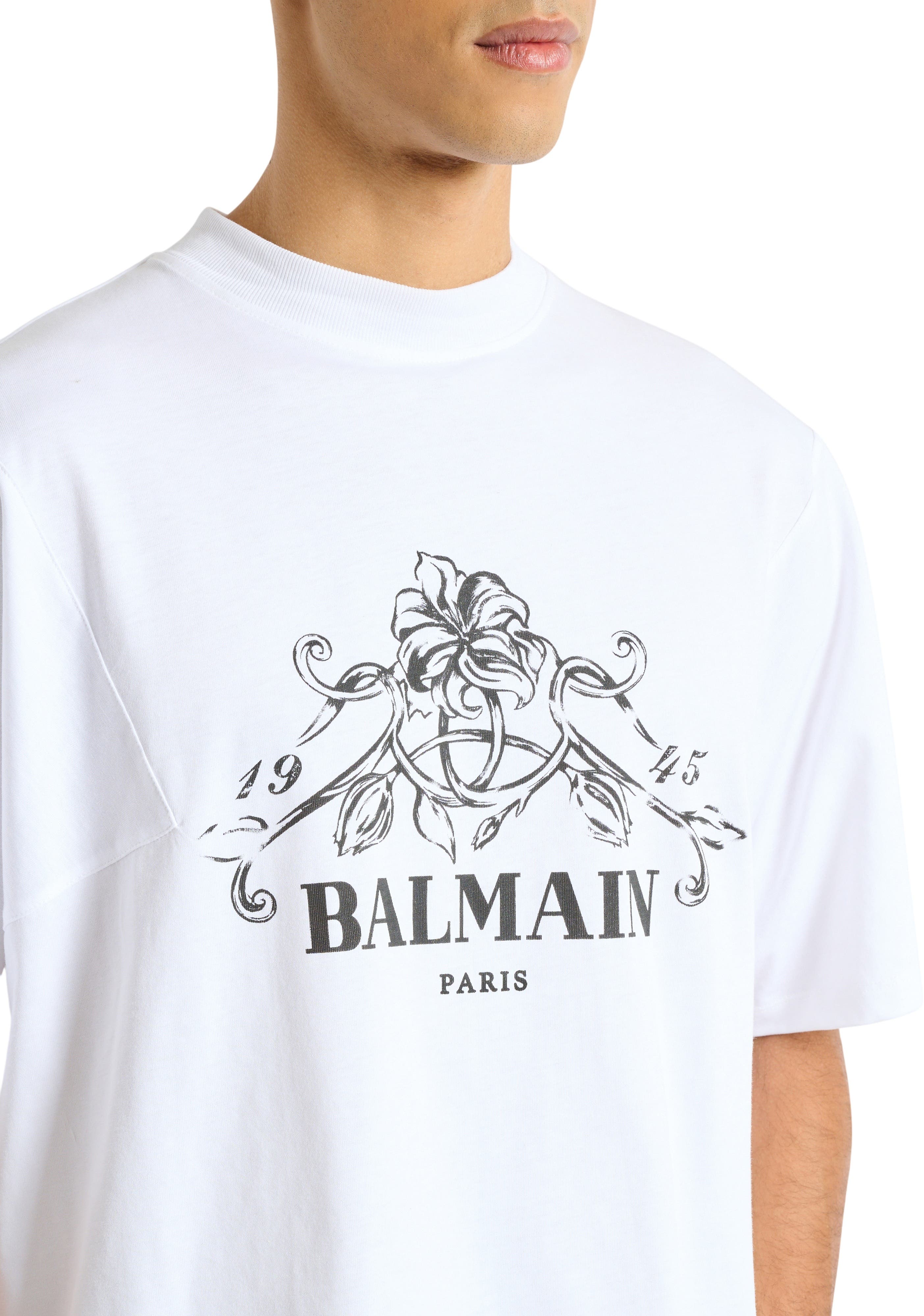 Balmain Printed Balmain Vine T-shirt | Nordstrom