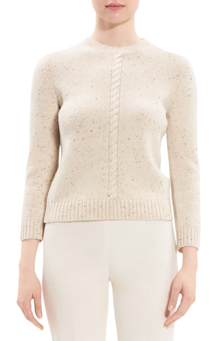 Theory Shrunken Wool & Cashmere Sweater | Nordstromrack