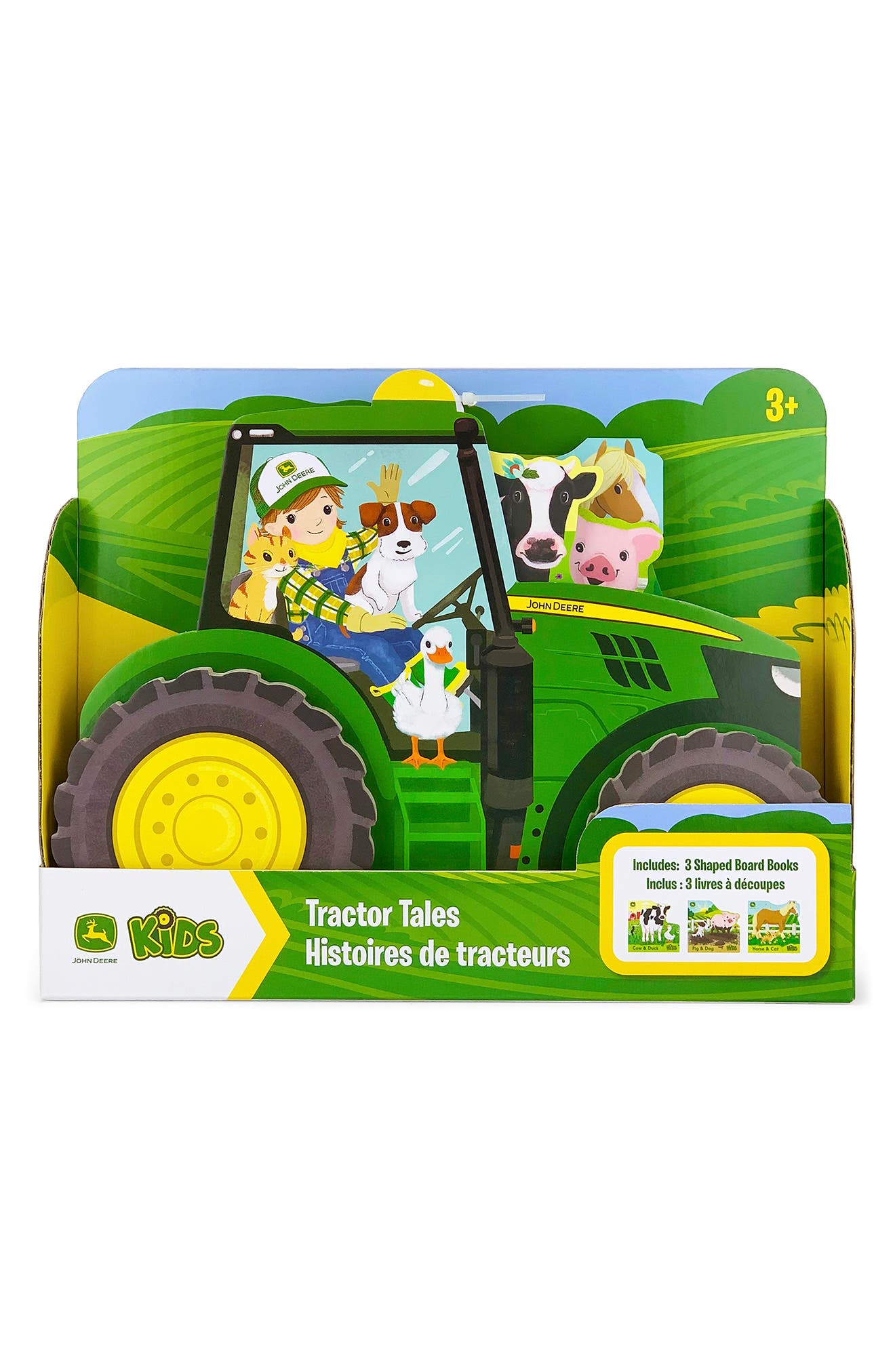 COTTAGE DOOR PRESS John Deere Kids: Tractor Tales Wheeled Board Book ...