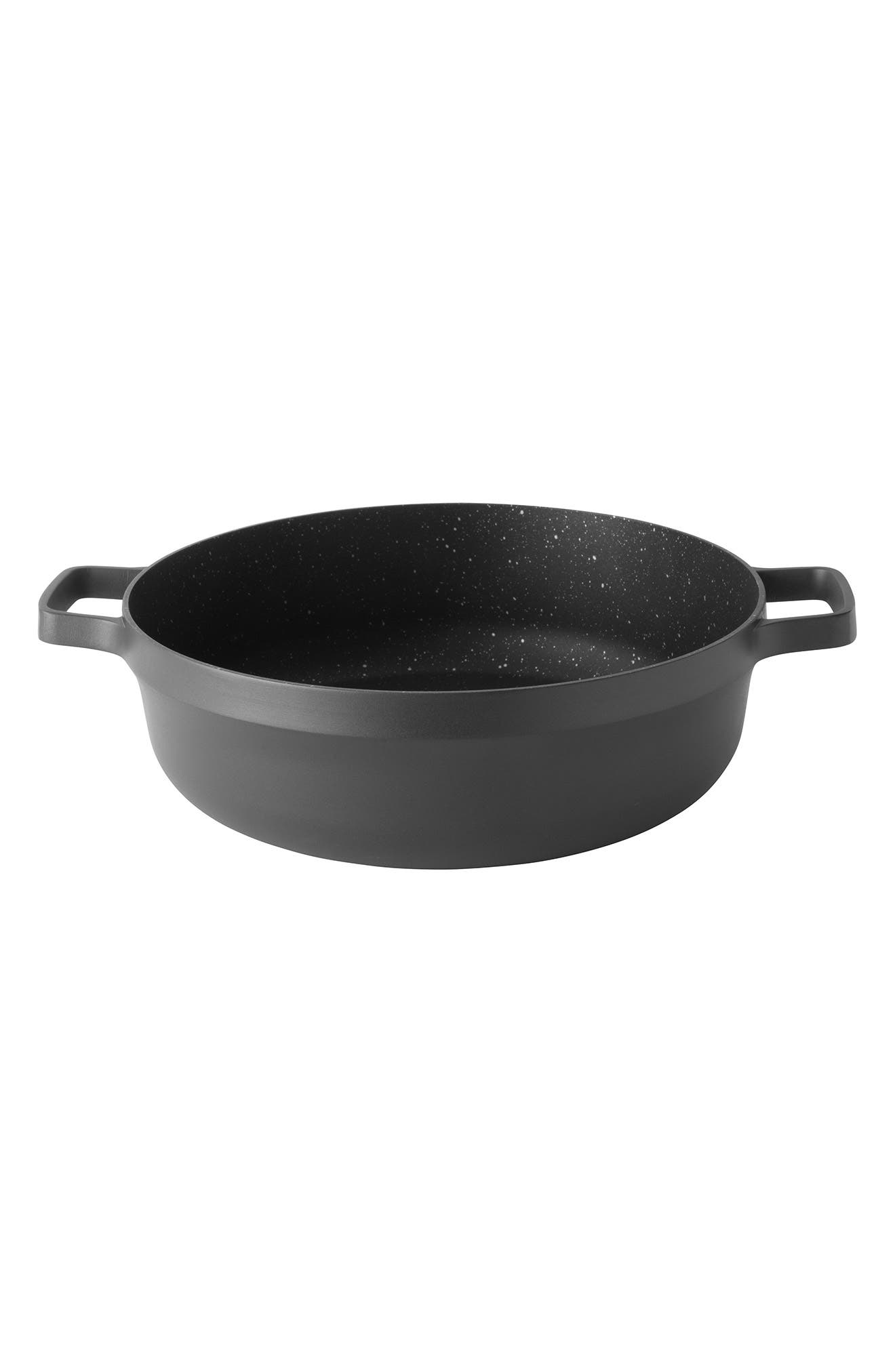 BergHOFF INTERNATIONAL Gem Non-Stick Cast Aluminum 11" Covered Sauté ...