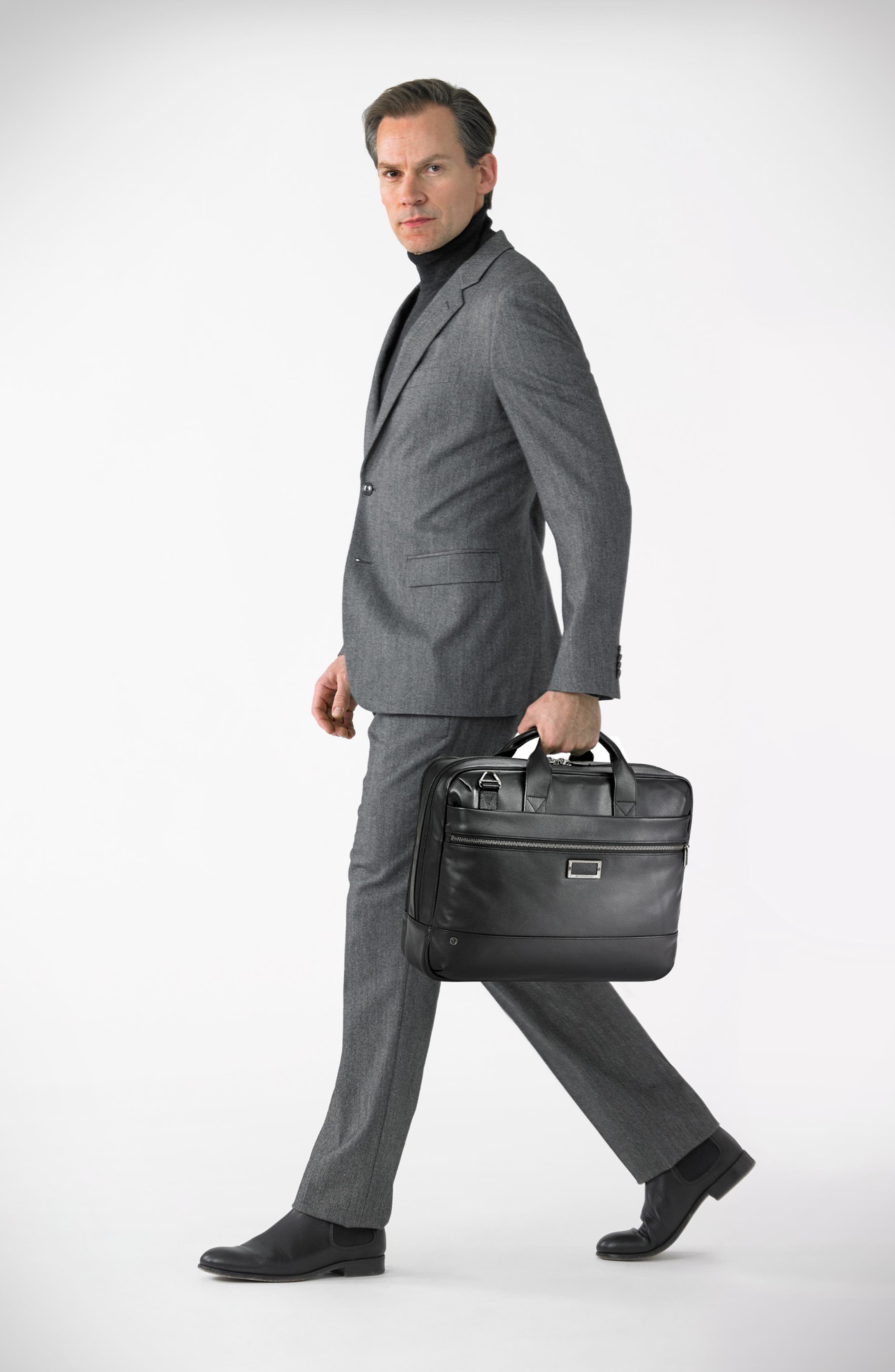 Briggs & Riley Medium Leather Briefcase | Nordstromrack