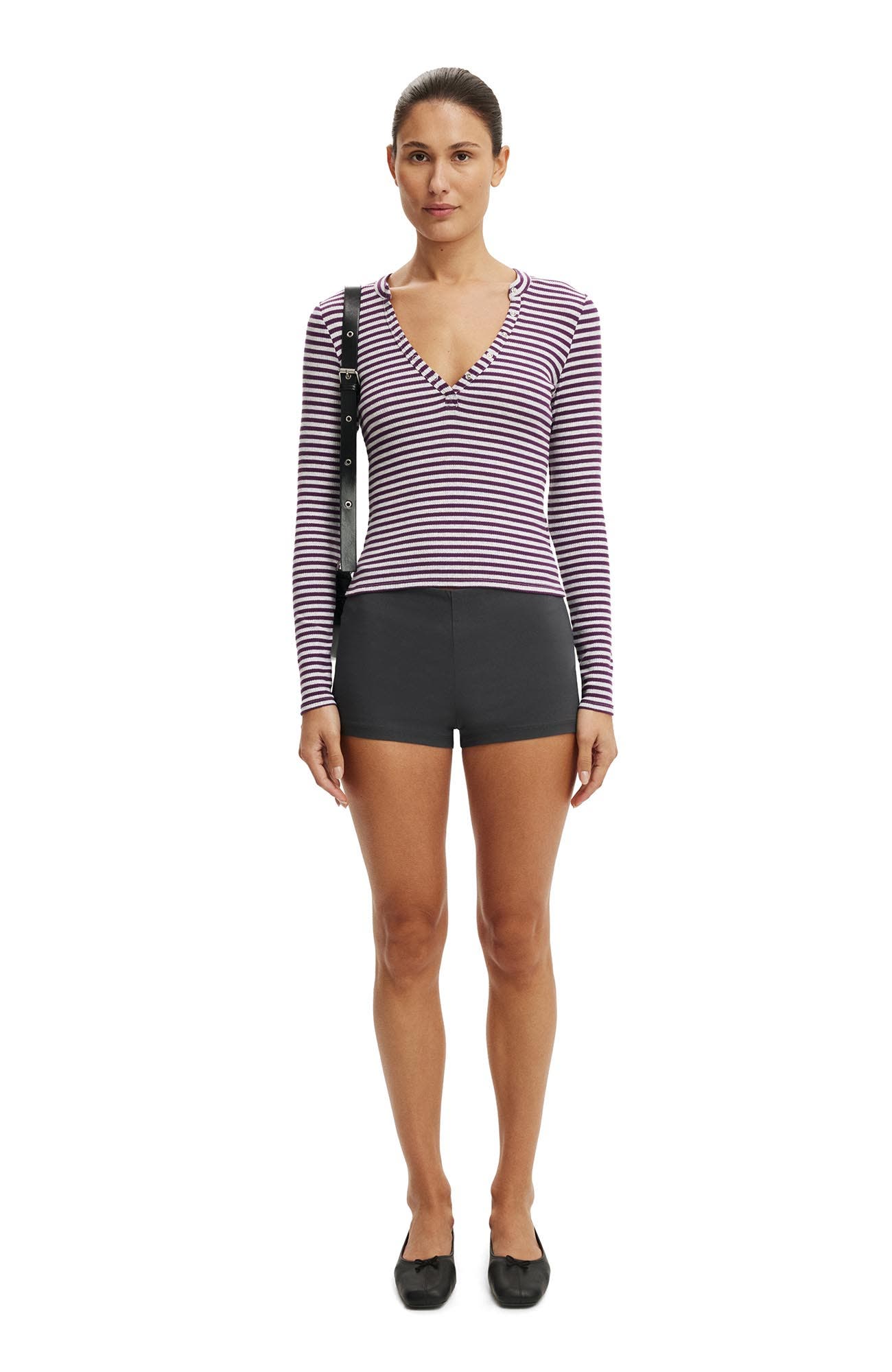 Cotton On Women's Ryan Henley Long Sleeve | Nordstrom
