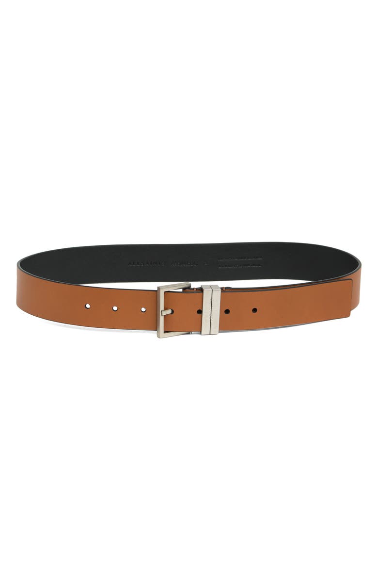 AllSaints Split Logo Loop Belt | Nordstromrack