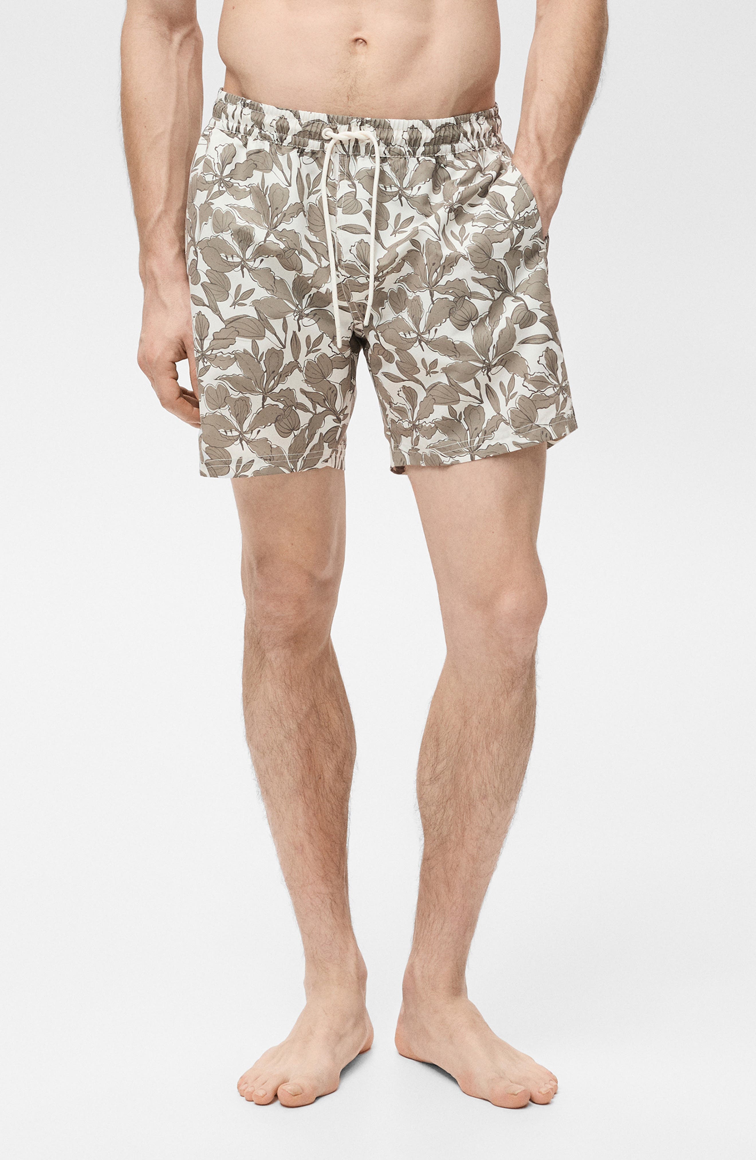 Floral Print Swim Trunks (Men) | Nordstromrack