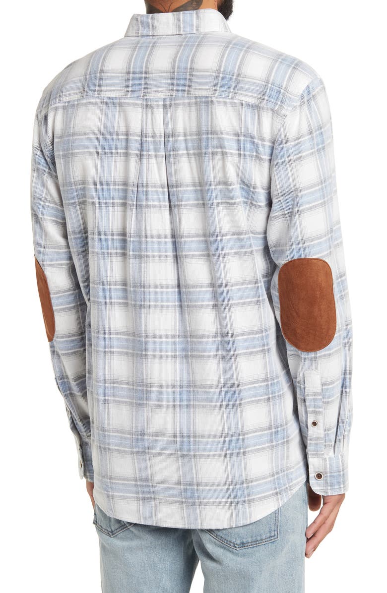 Roffe Accessories Beau Brummel Cord Plaid Button Front Shirt ...