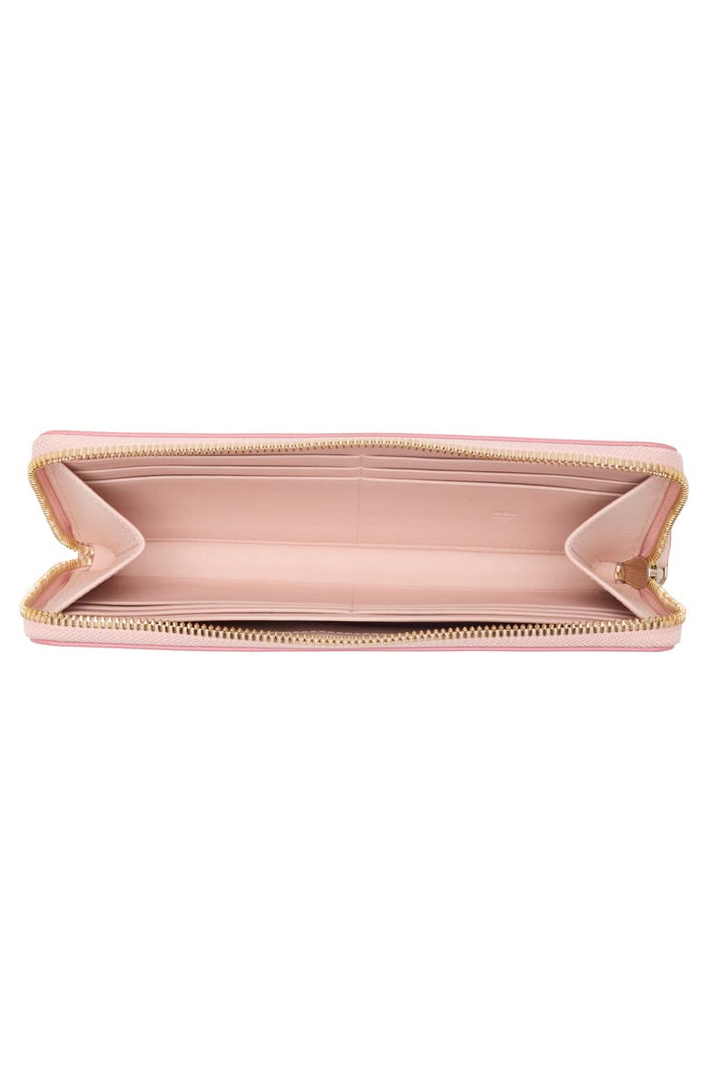MCM Aren VI Leather Zip Wallet | Nordstromrack