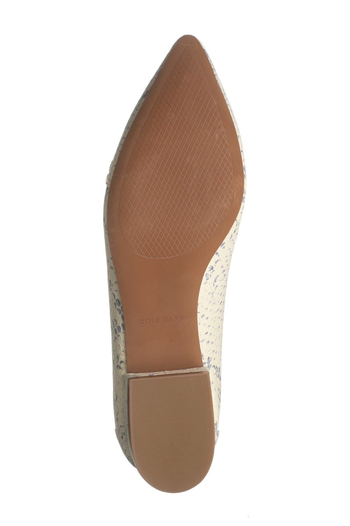 Cole Haan Mabel Skimmer Braided Snakeskin Embossed Leather Loafer ...