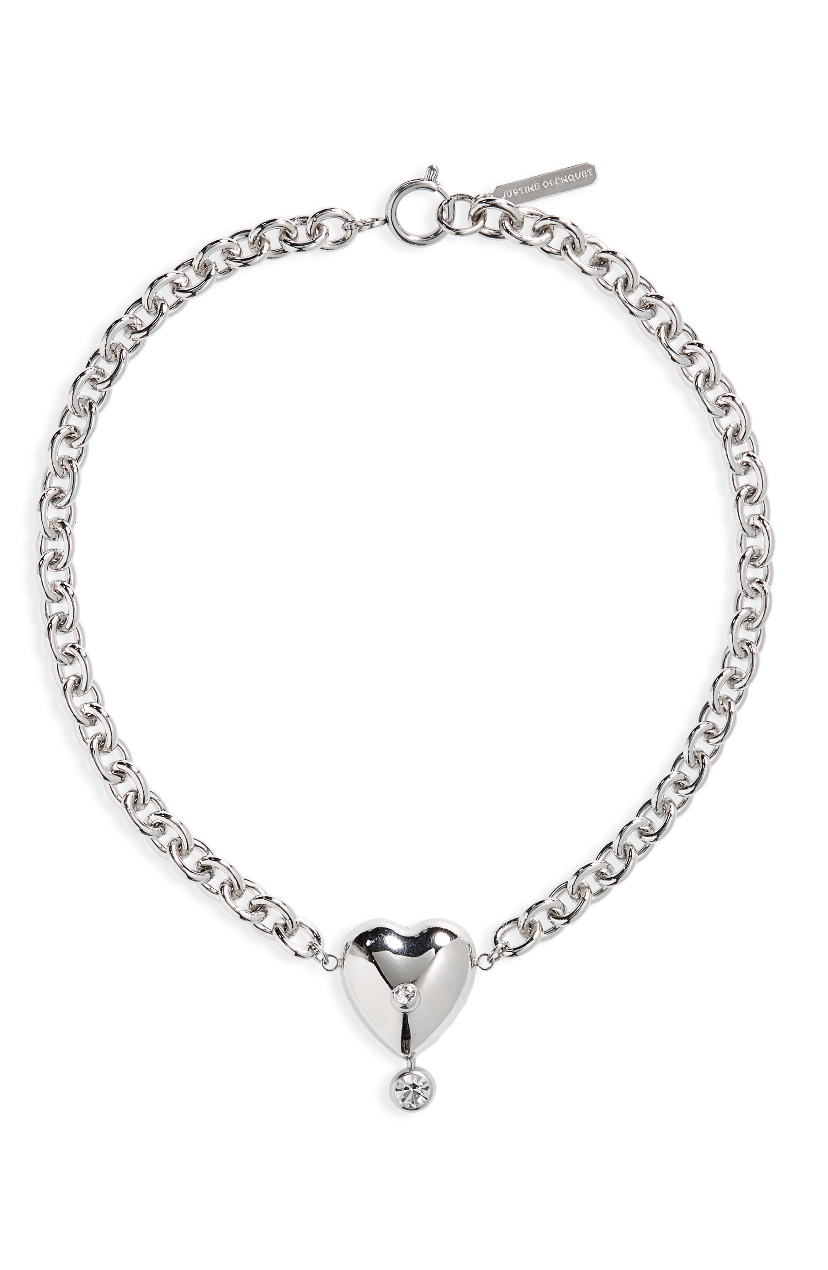Justine Clenquet Max Heart Pendant Necklace | Nordstromrack