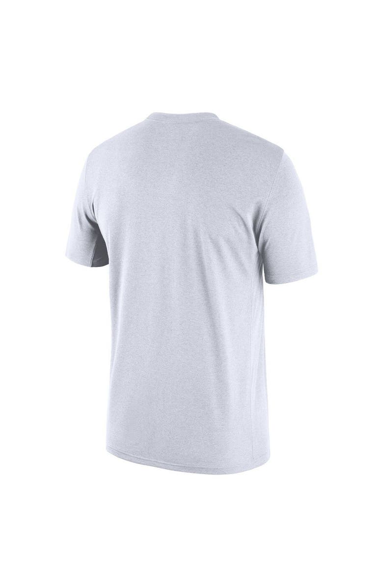 Nike Men's Nike Heathered White Clemson Tigers Team Football Legend T ...