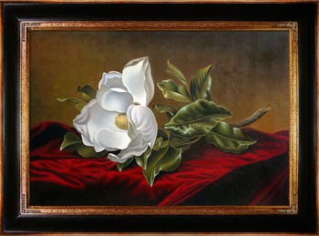 OVERSTOCK ART Martin Johnson Heade Magnolia Grandiflora, 1895 Pre ...