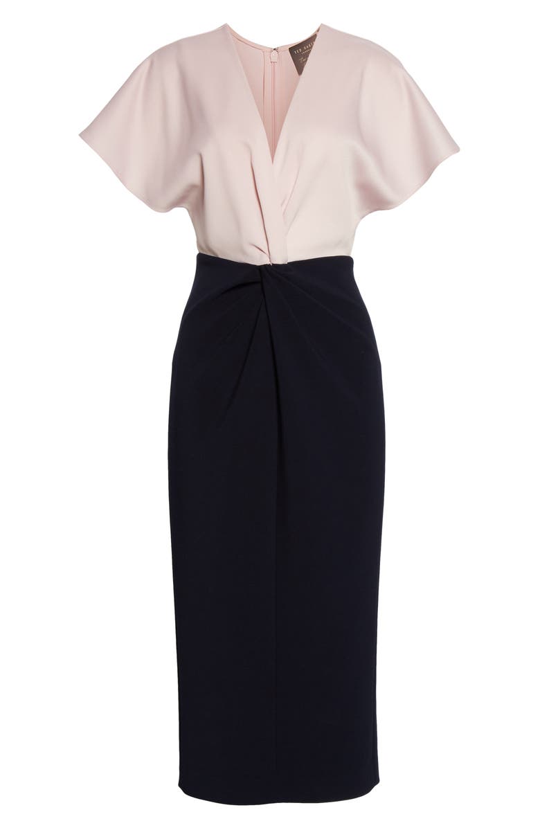Ted Baker London Ellame Two-Tone Sheath Dress | Nordstrom