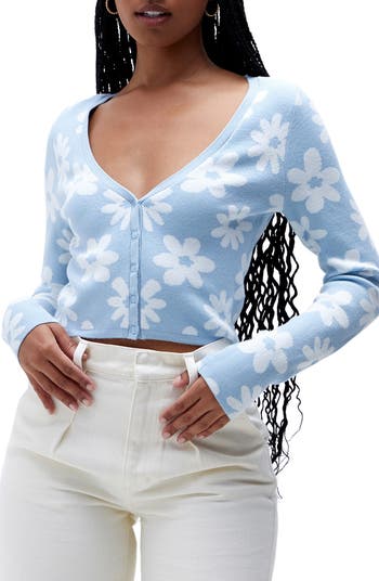 PacSun x KENDALL + KYLIE Daisy Print Cardigan | Nordstromrack