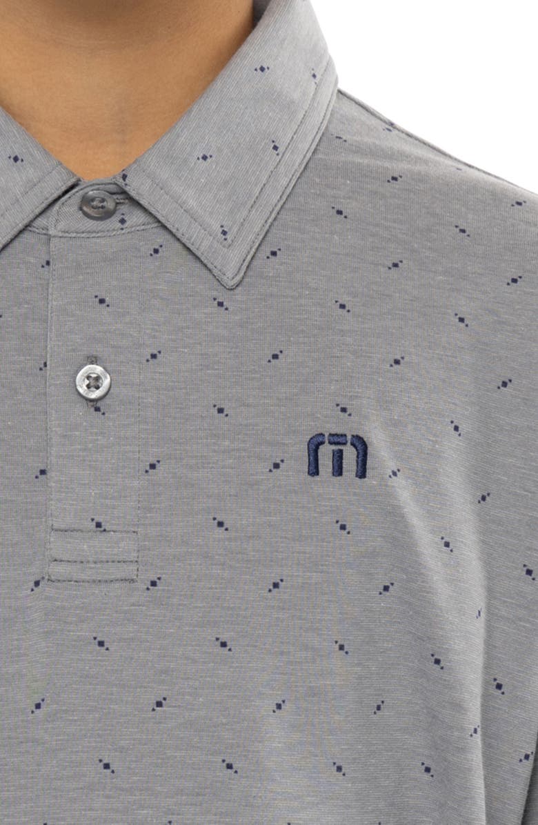 TravisMathew Kids' Y Cliff Jumping Geometric Print Polo | Nordstromrack