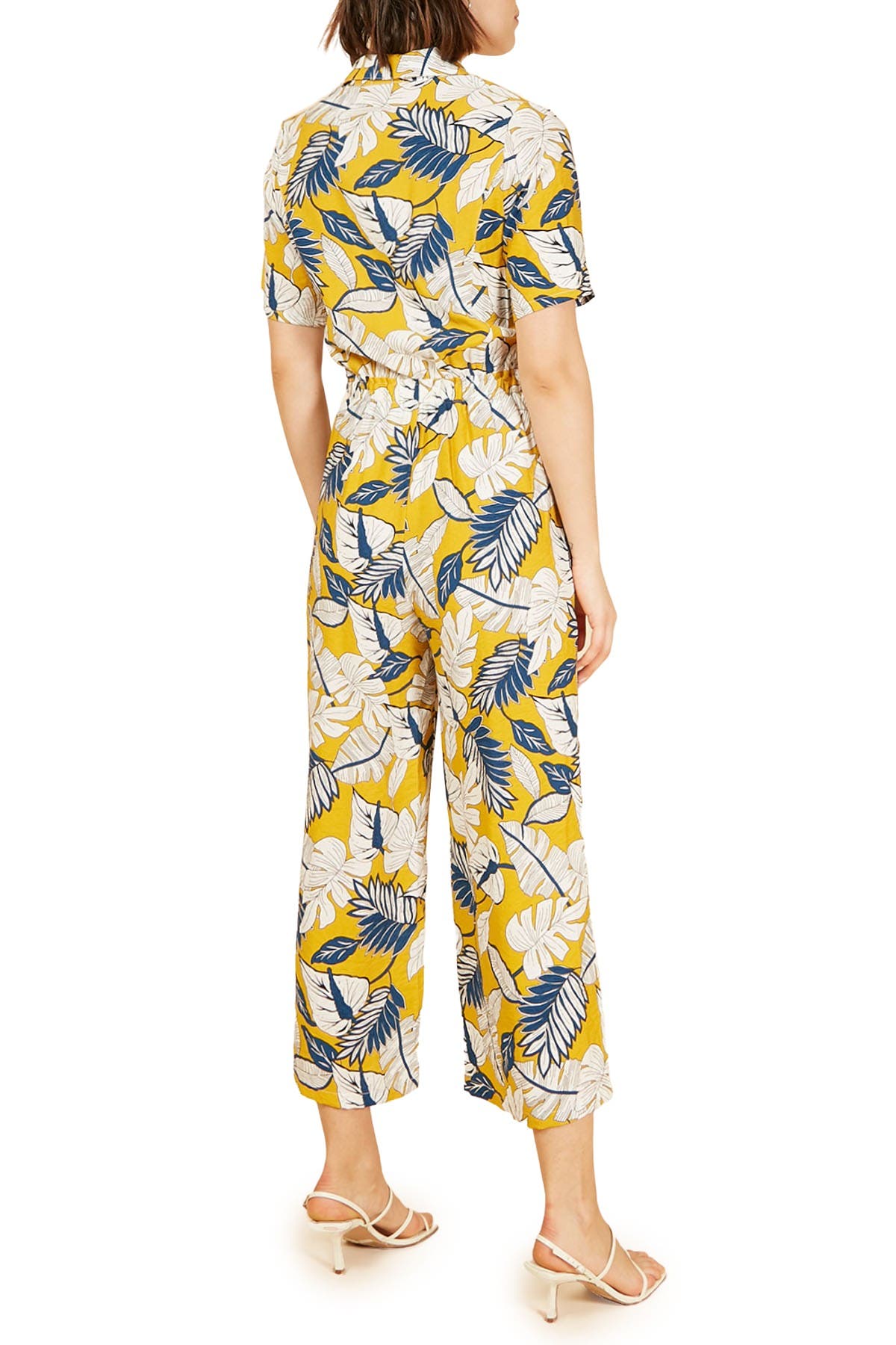 Palm Print Midi Dress (Women) | Nordstromrack