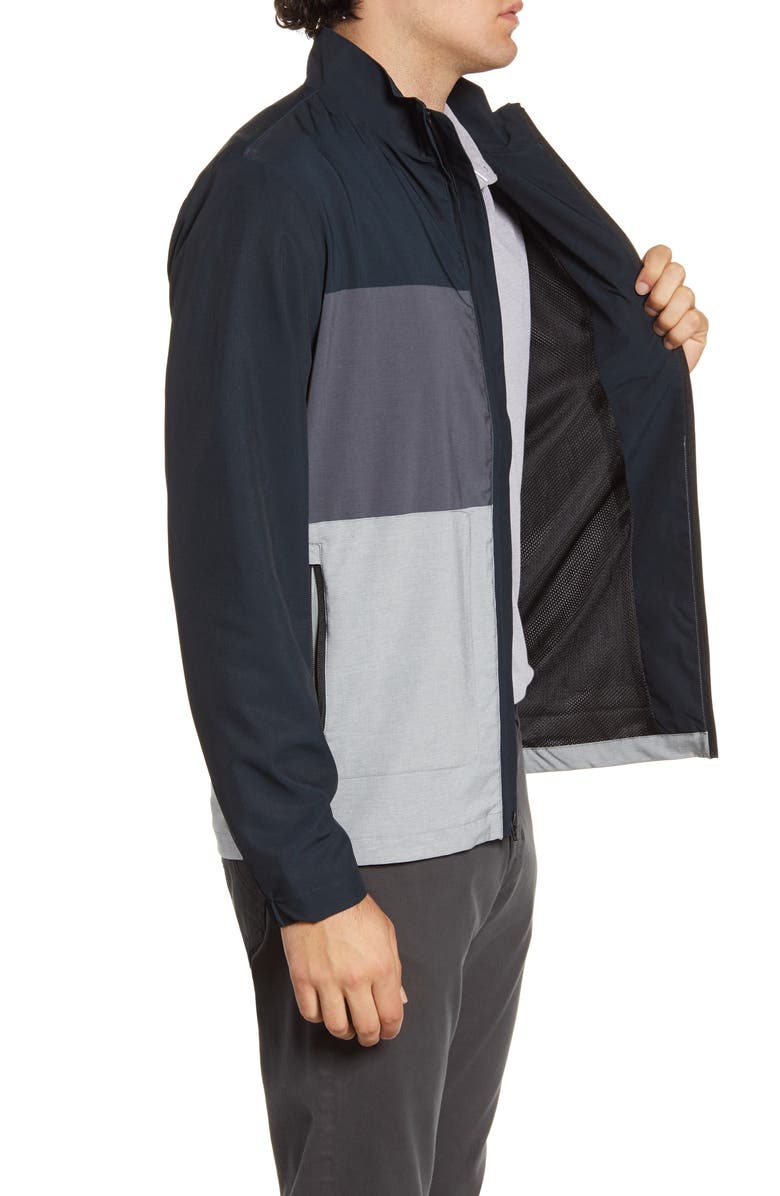 TravisMathew Johnson Colorblock Full Zip Jacket | Nordstromrack