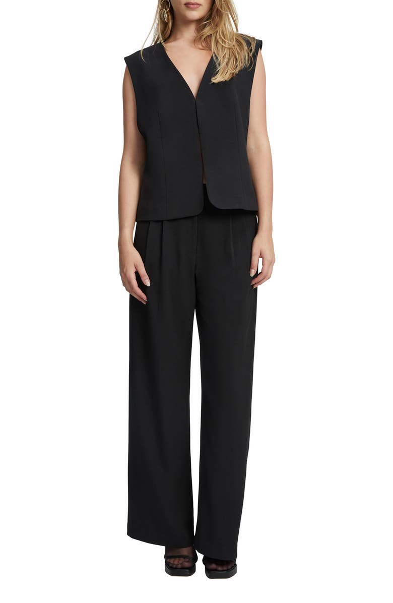Bardot Sloane Pleated Straight Leg Pants | Nordstromrack