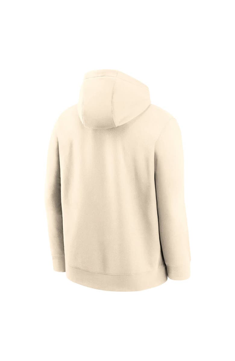Nike Men's Nike Natural Ohio State Buckeyes Arch Logo Pullover Hoodie ...
