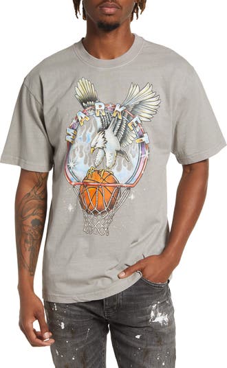 MARKET Men's Dunking Eagle Cotton Graphic Tee | Nordstromrack