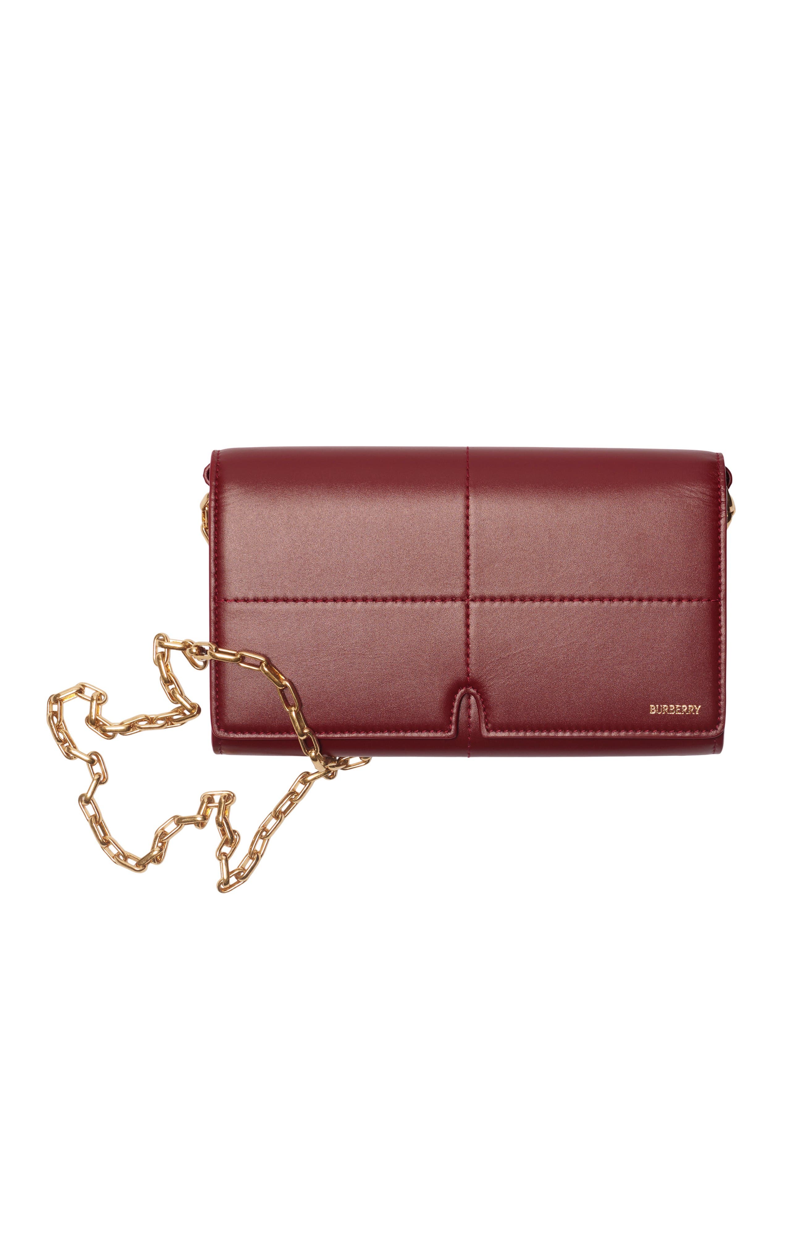 Burberry Snip Chain Strap Wallet | Nordstrom