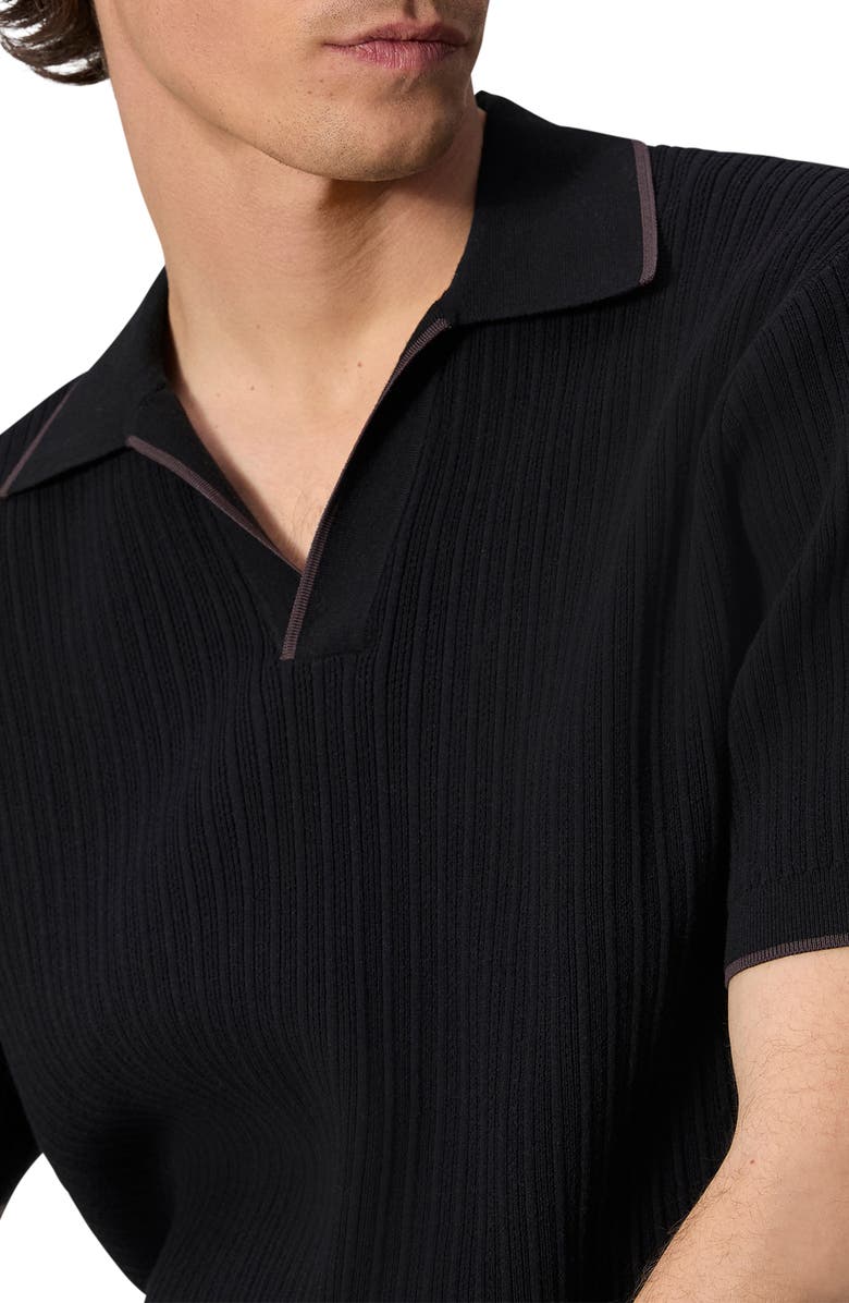 rag & bone Johnny Collar Rib Polo | Nordstromrack
