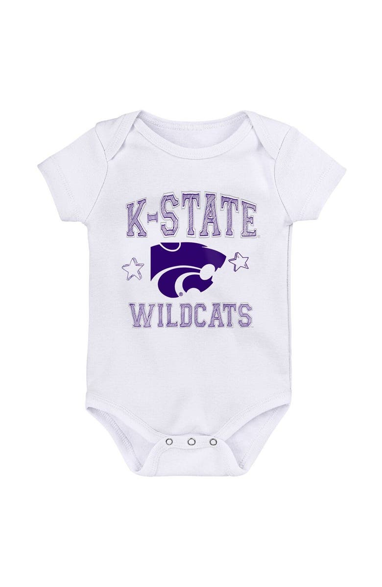 Outerstuff Newborn & Infant Purple/White/Heather Gray Kansas State ...