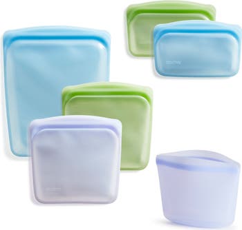 Stasher Assorted 6-Pack Reusable Silicone Storage Containers | Nordstrom