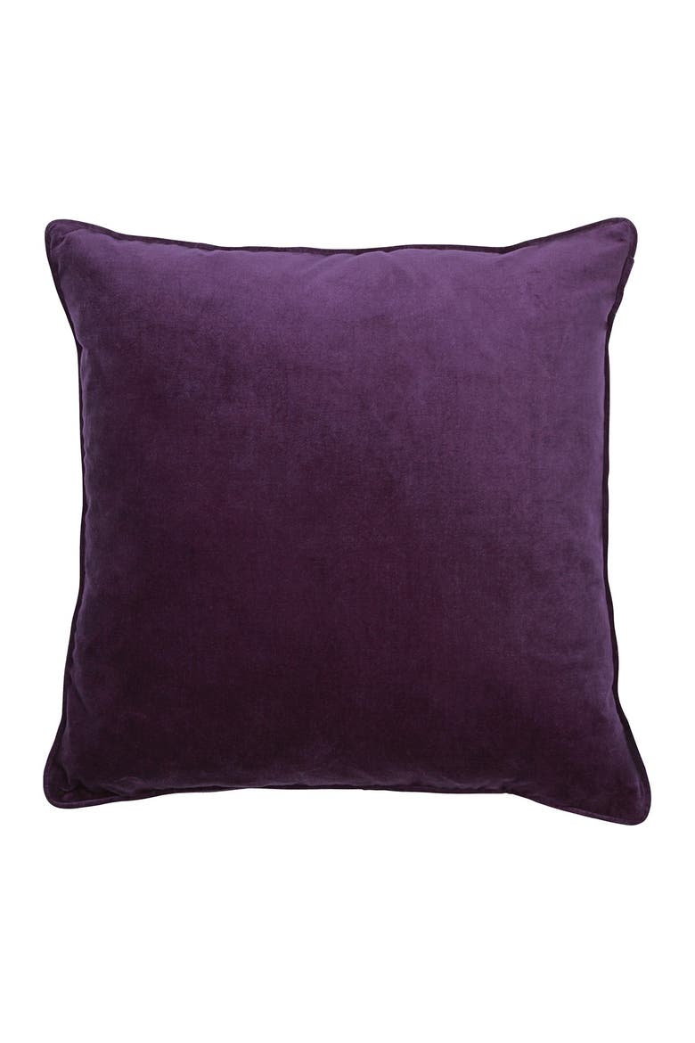 Velvet Throw Pillow - Dark Purple | Nordstromrack