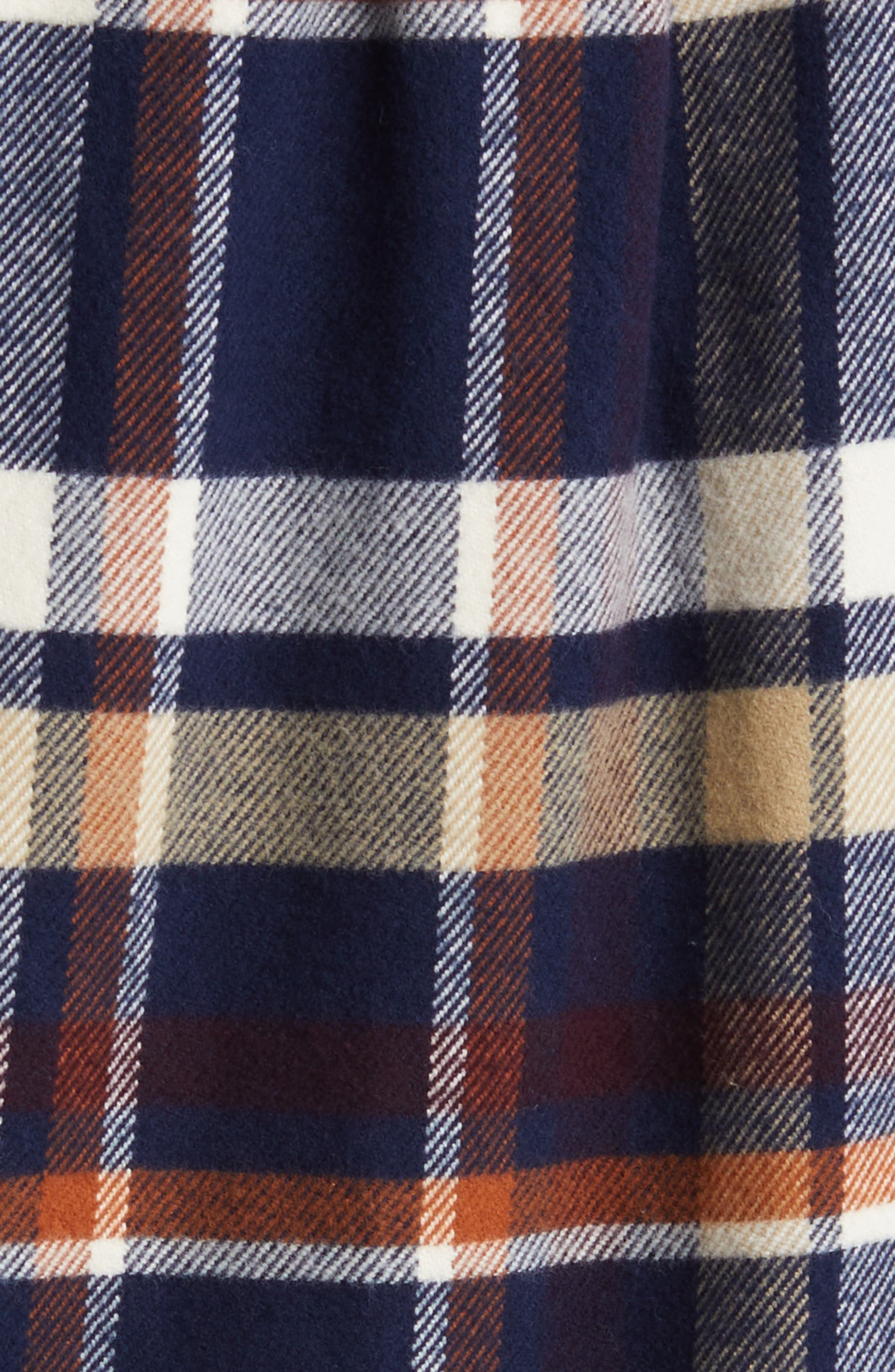 Marine Layer Signature Plaid Flannel Lined Button-Up Camping Shirt ...