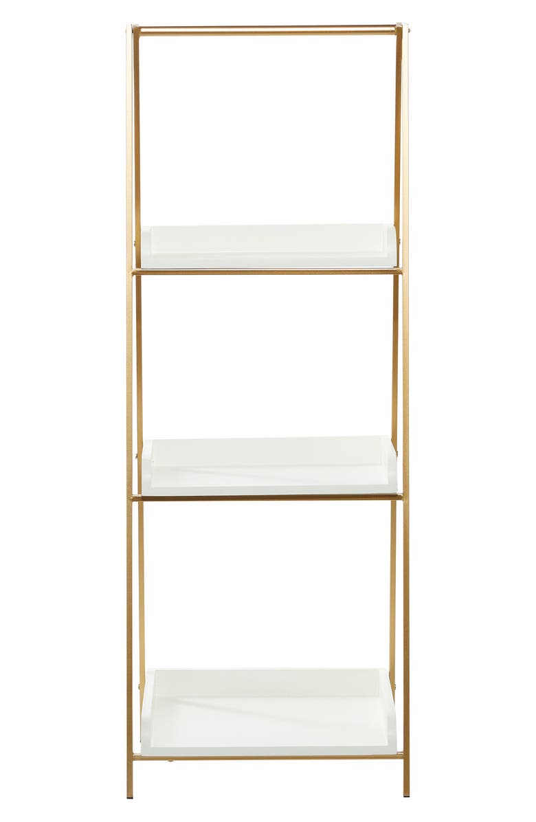 WILLOW ROW White MDF Glam Wall Shelf | Nordstromrack