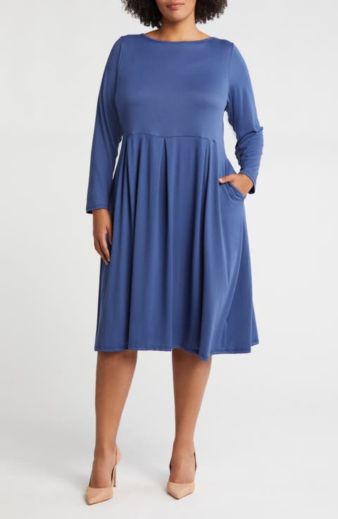 Fit & Flare Plus Size Dresses for Women | Nordstrom