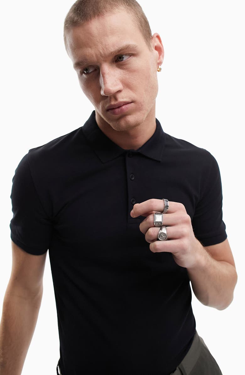 ASOS DESIGN Muscle Fitted Polo | Nordstromrack