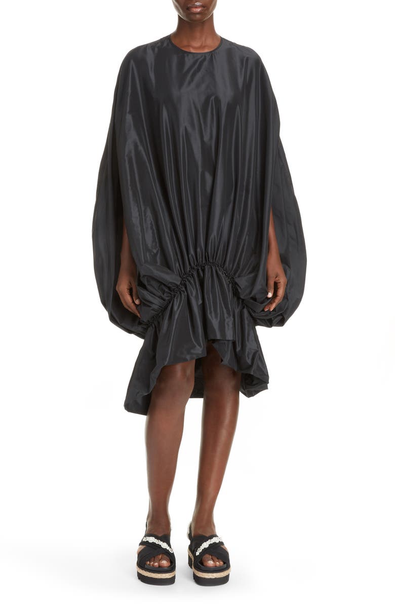 Simone Rocha Cape Sleeve Taffeta Bubble Dress | Nordstrom