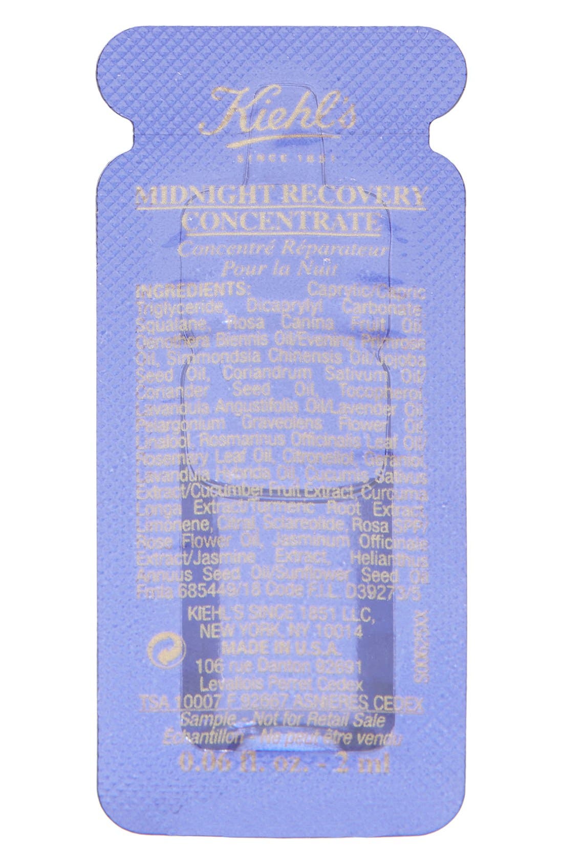 Kiehl's Since 1851 Midnight Recovery Concentrate Sample | Nordstrom