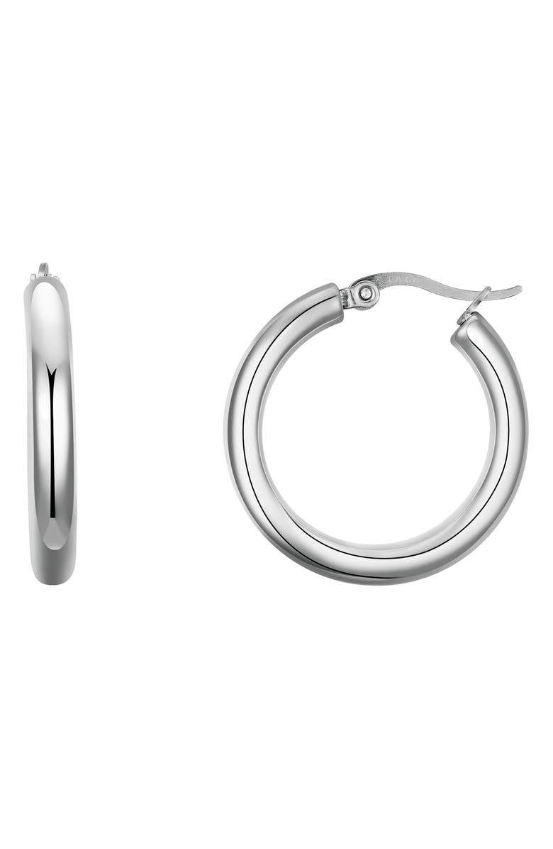 LA ROCKS 28mm Hoop Earrings | Nordstromrack
