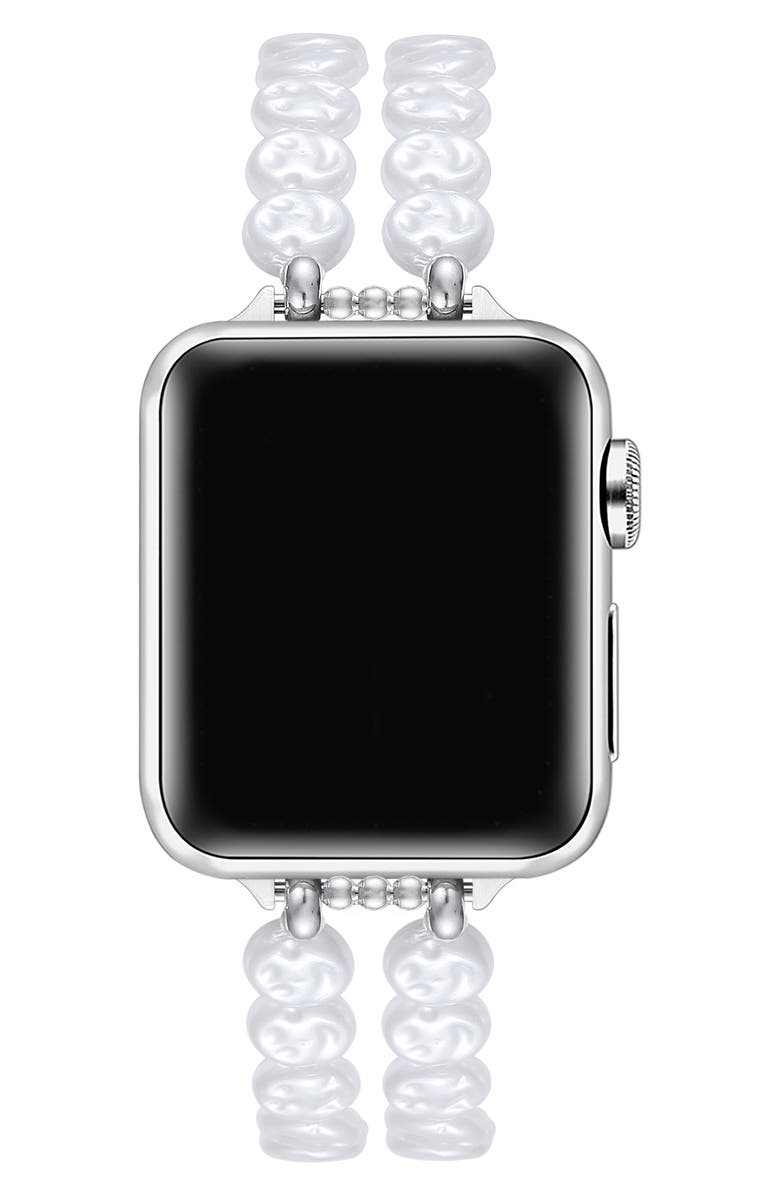 Posh Tech Eloise Faux Pearl Apple Watch® Watchband | Nordstromrack