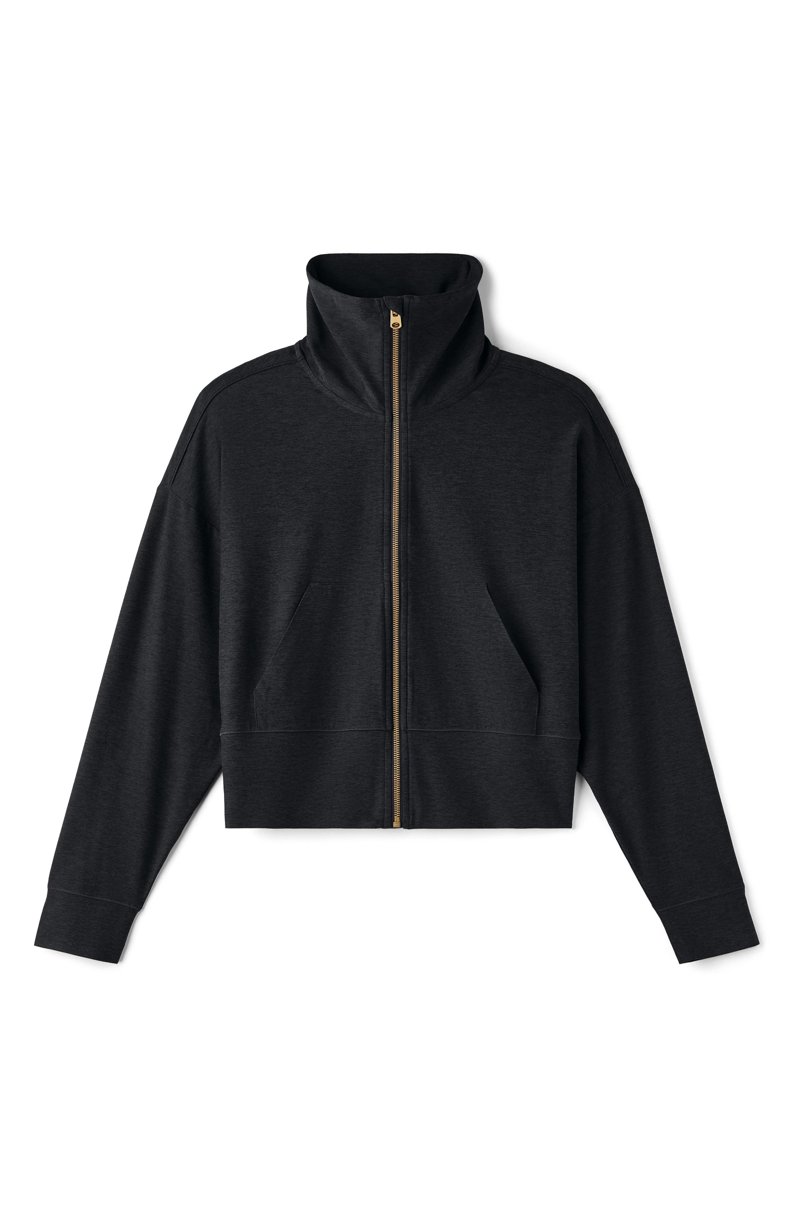 Rhone Atmosphere Crop Zip Sweatshirt | Nordstrom
