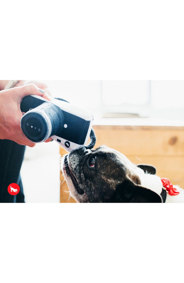 P.L.A.Y . Lens Licker Camera Squeaker Dog Toy | Nordstrom