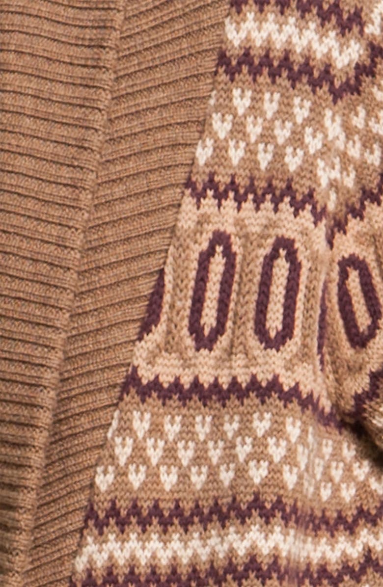 Haute Hippie Intarsia Merino Wool Cardigan | Nordstrom