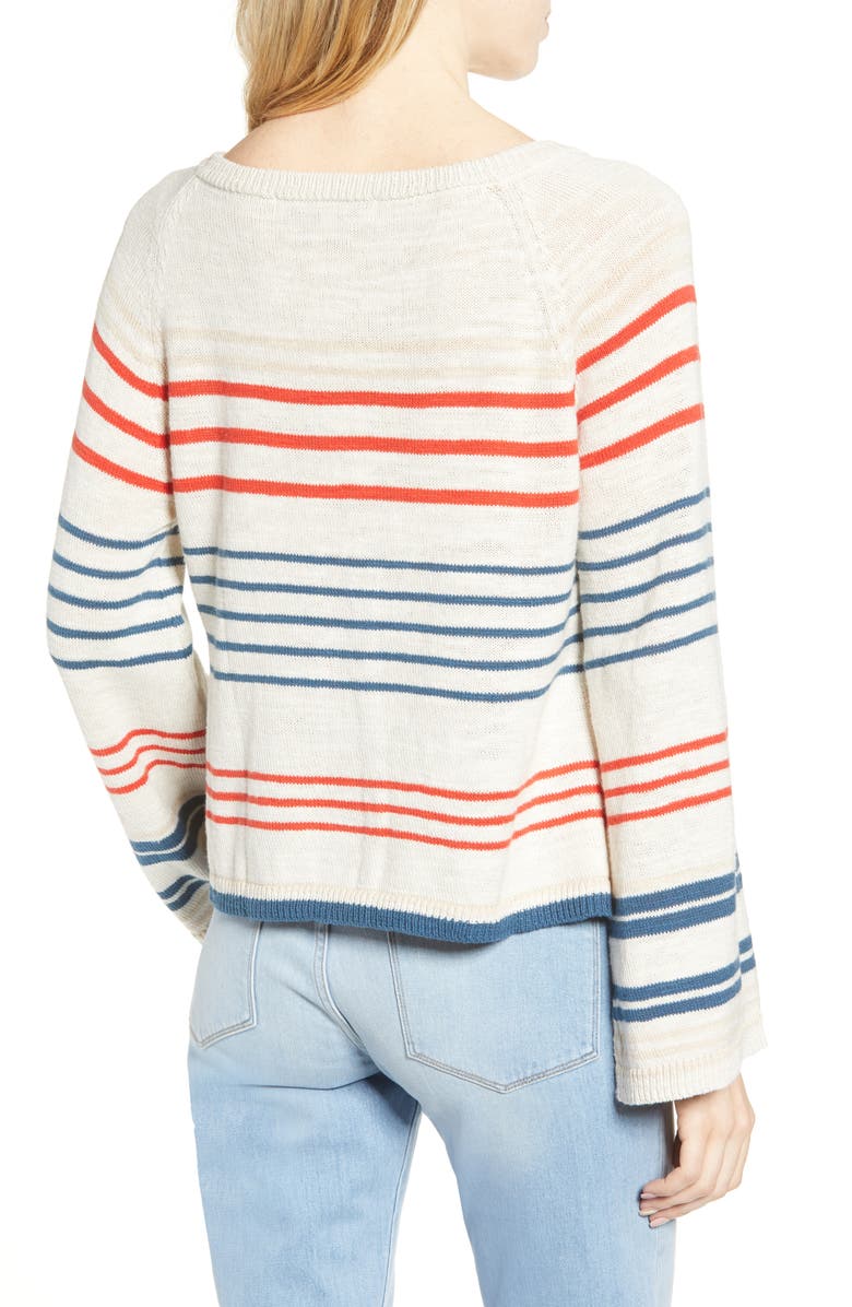 cupcakes and cashmere Atlantis Stripe Sweater | Nordstrom