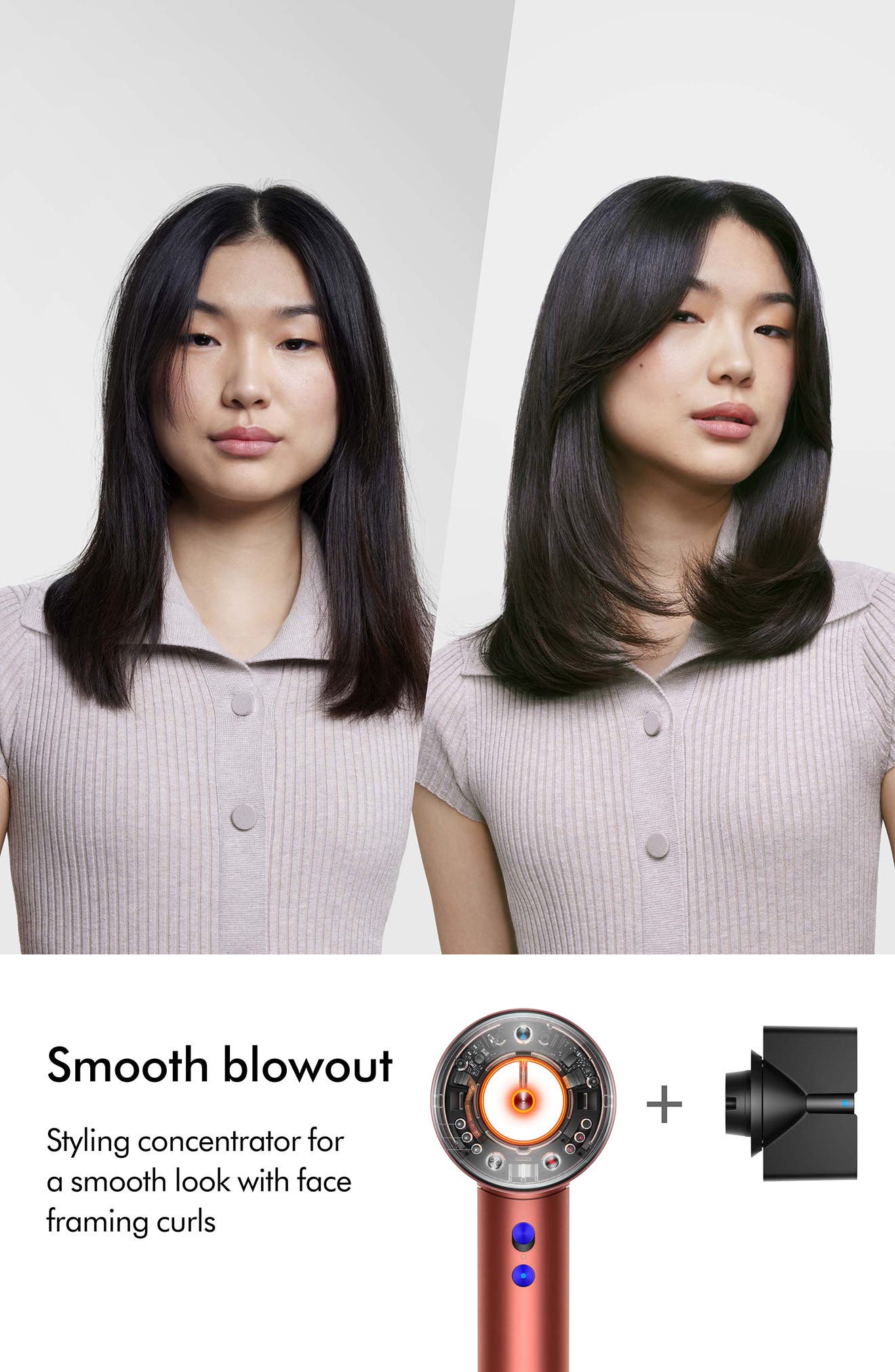 Dyson Special Edition Supersonic Nural Hair Dryer in Strawberry Bronze ...