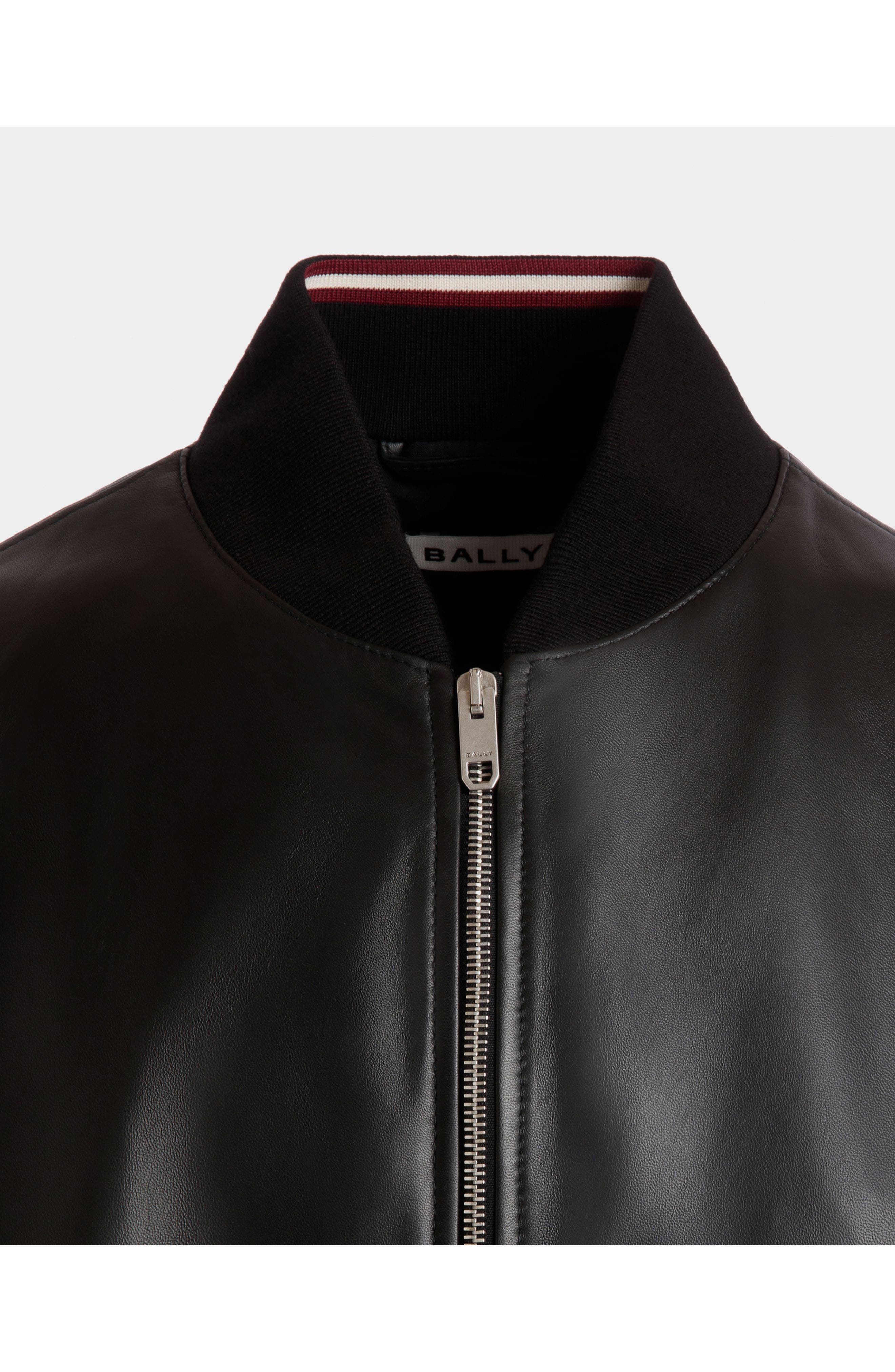 Bally Bomber in Leather | Nordstrom