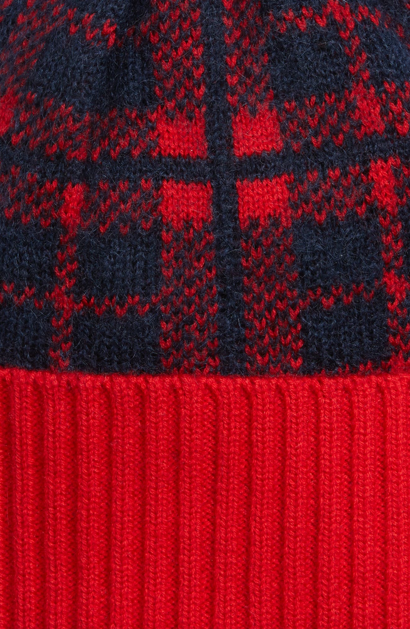 Draper James Carolina Check Pompom Hat | Nordstrom