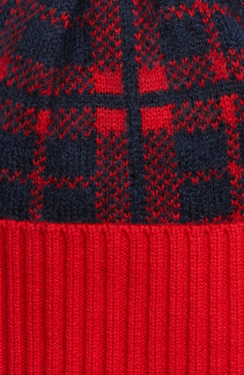 Draper James Carolina Check Pompom Hat | Nordstrom