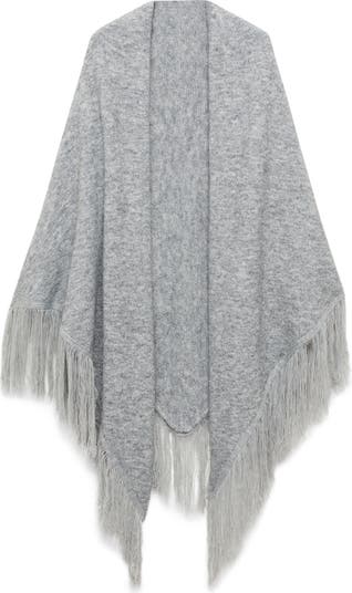 MANGO Fringe Trim Shawl | Nordstrom