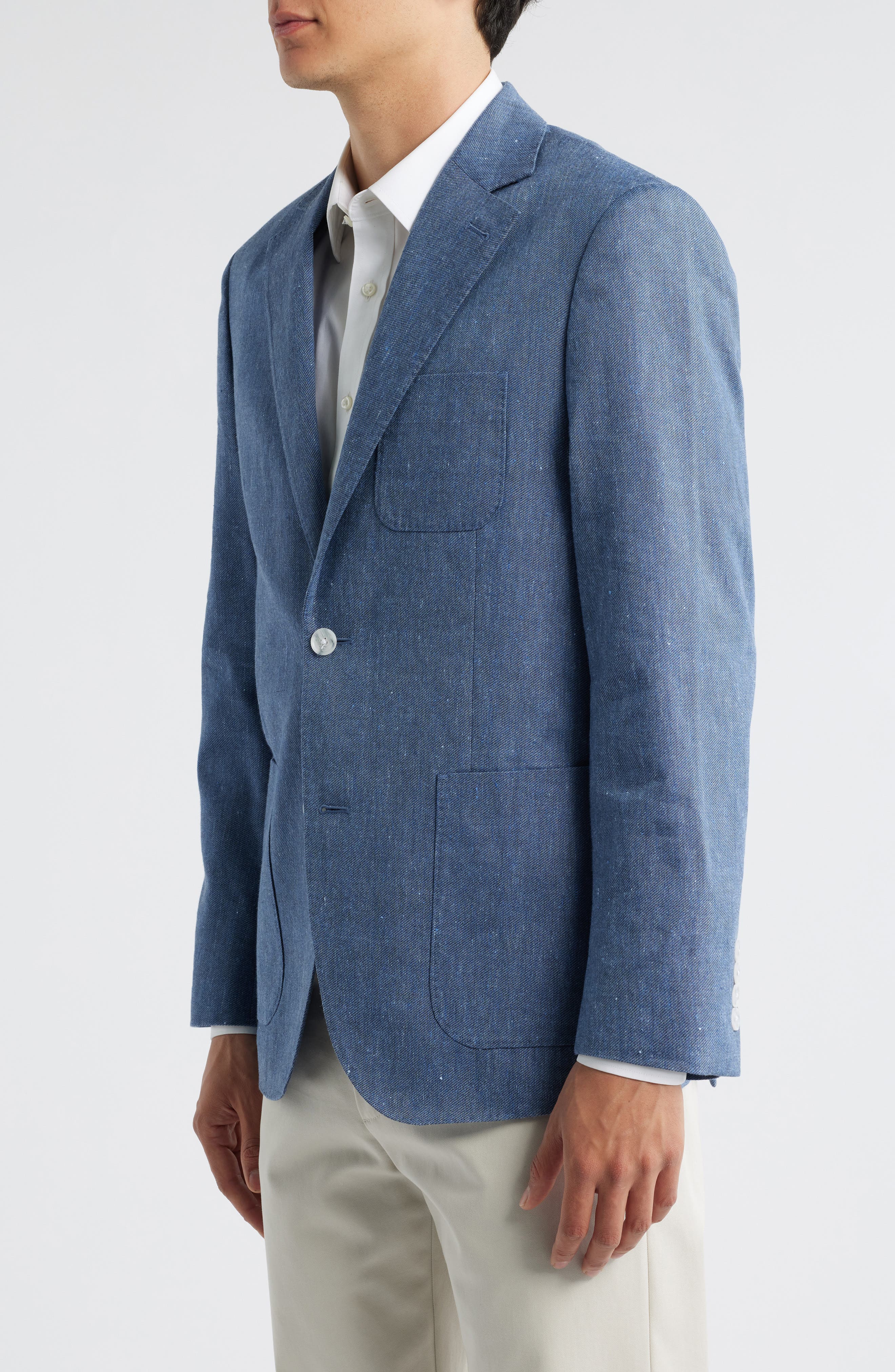 Nordstrom Slub Linen & Wool Twill Sport Coat | Nordstromrack