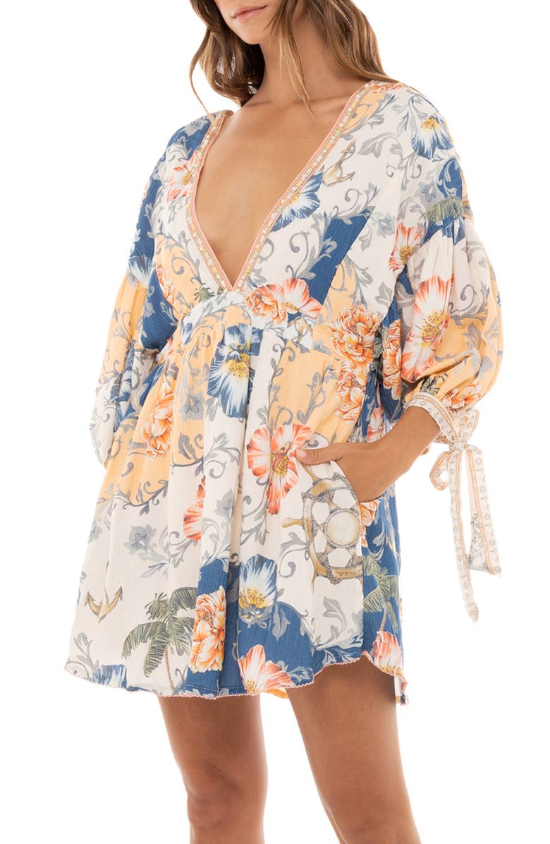 Agua Bendita Alex Kai Paisley Cover-Up Dress | Nordstrom