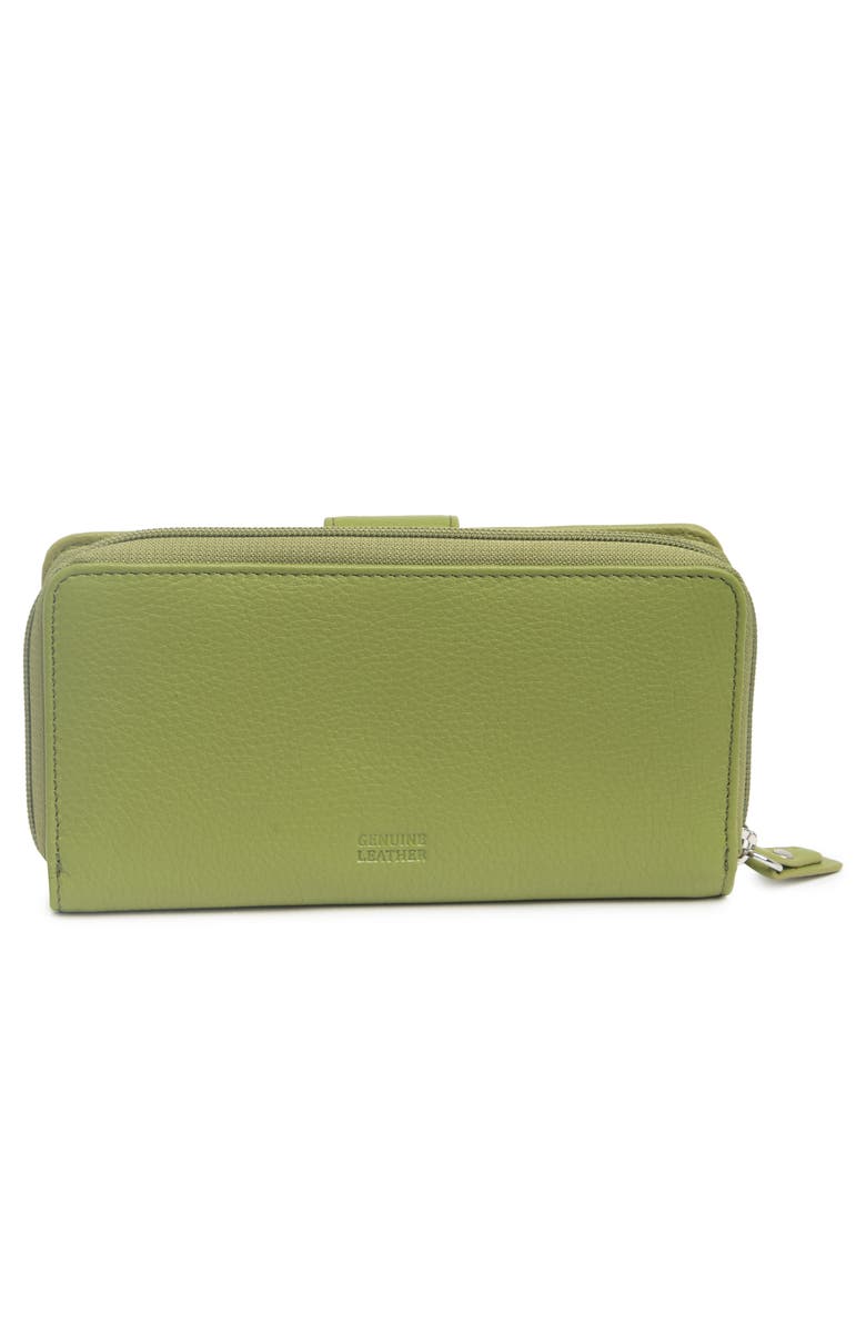 MUNDI SMALL LEATHER GOODS Leather Zip Tab Wallet | Nordstromrack